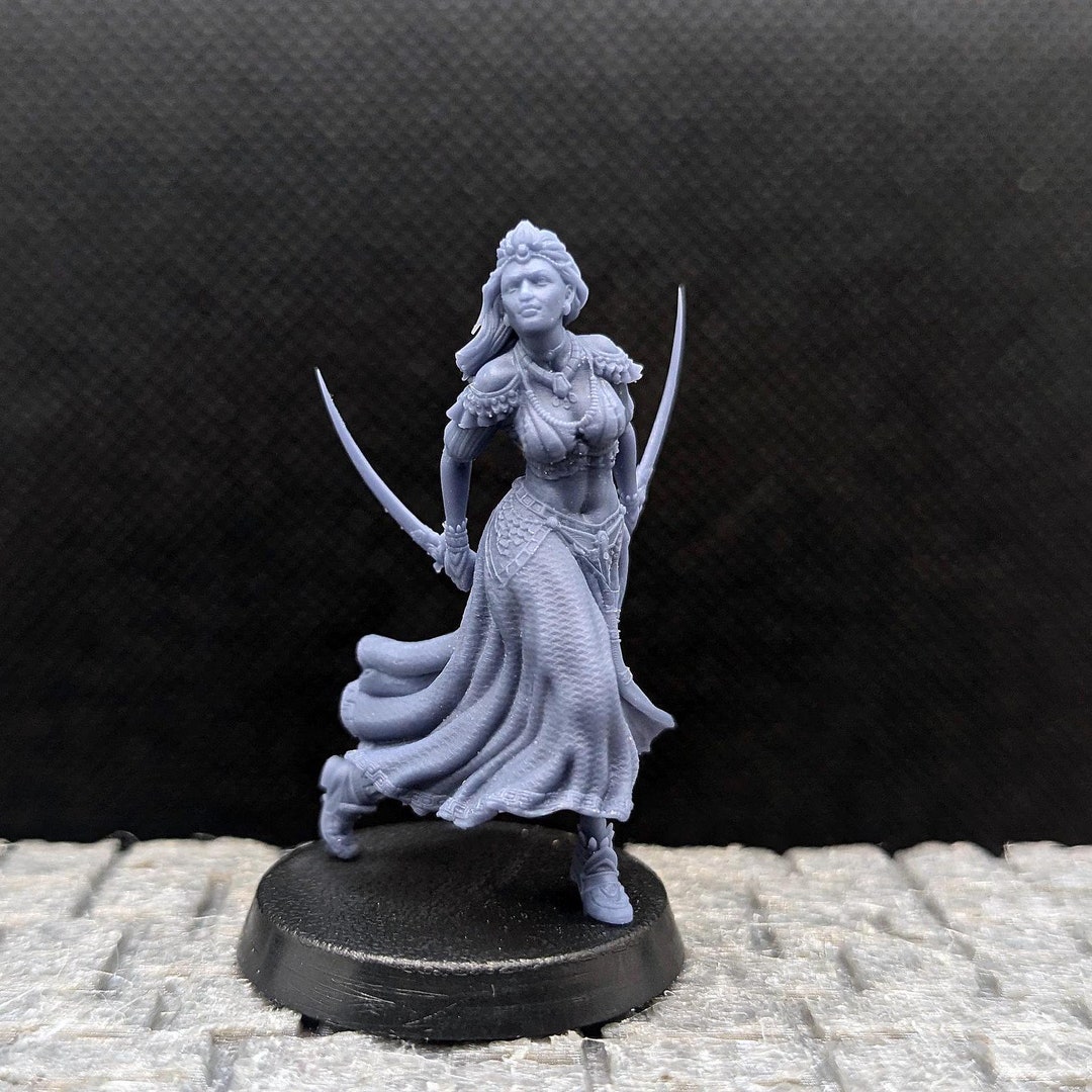 Nahida, Female Elf Rogue, Fighter, Bard: D&D, Pathfinder, Frostgrave ...