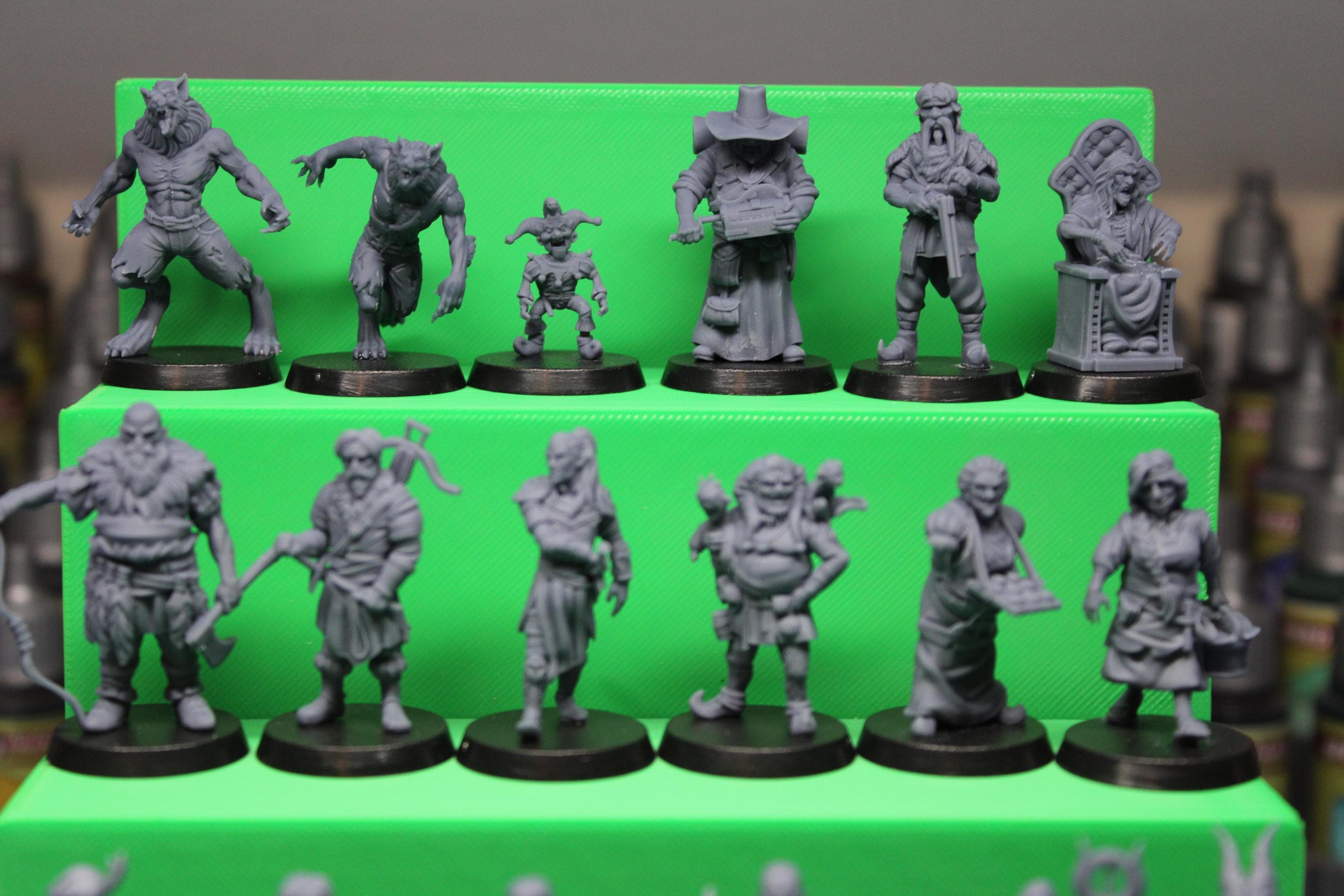 34 Curse of Strahd Miniatures : NPC Character Pack Dungeons and Dragons ...