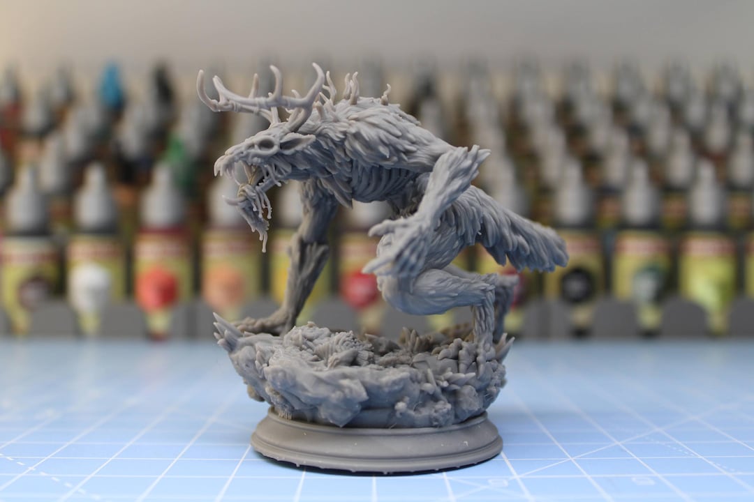 Wendigo, Horror Eldritch Monster | Boss Enemy | 32mm | 3D Printed Dnd ...