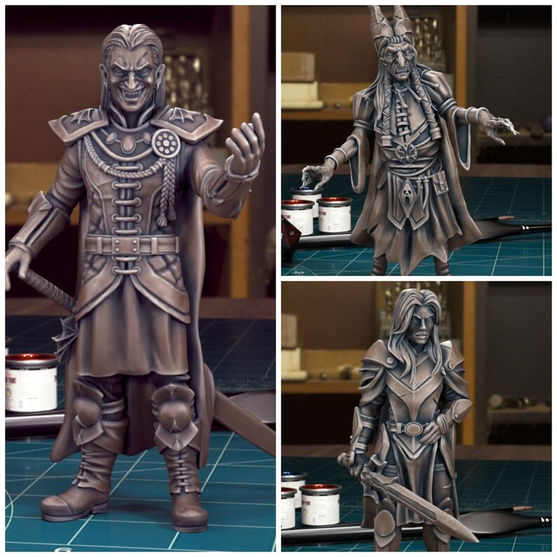 15 Curse of Strahd Npc's Pack dnd Miniatures Characters/npc's Strahd ...