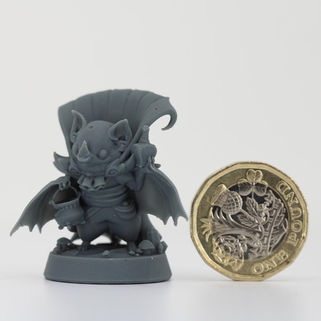 Vampire Bat : Unpainted D&D, TTRPG Miniature | Pepunki Creatures | 32mm ...