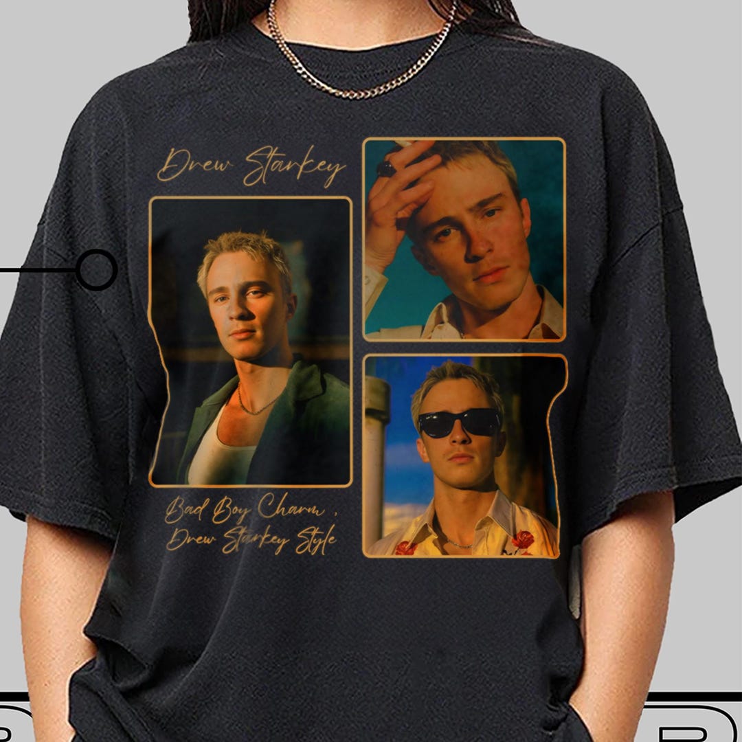 Vintage Drew Starkey T-shirt, Easter Gift for Women - Etsy
