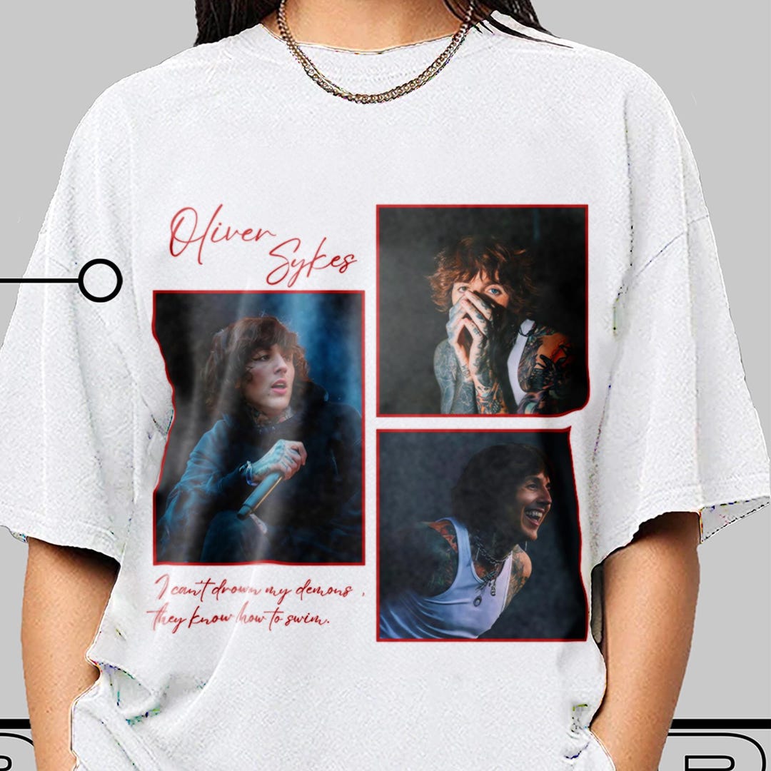 Vintage Oliver Sykes T-shirt, Independence Day Gift for Women and Men ...