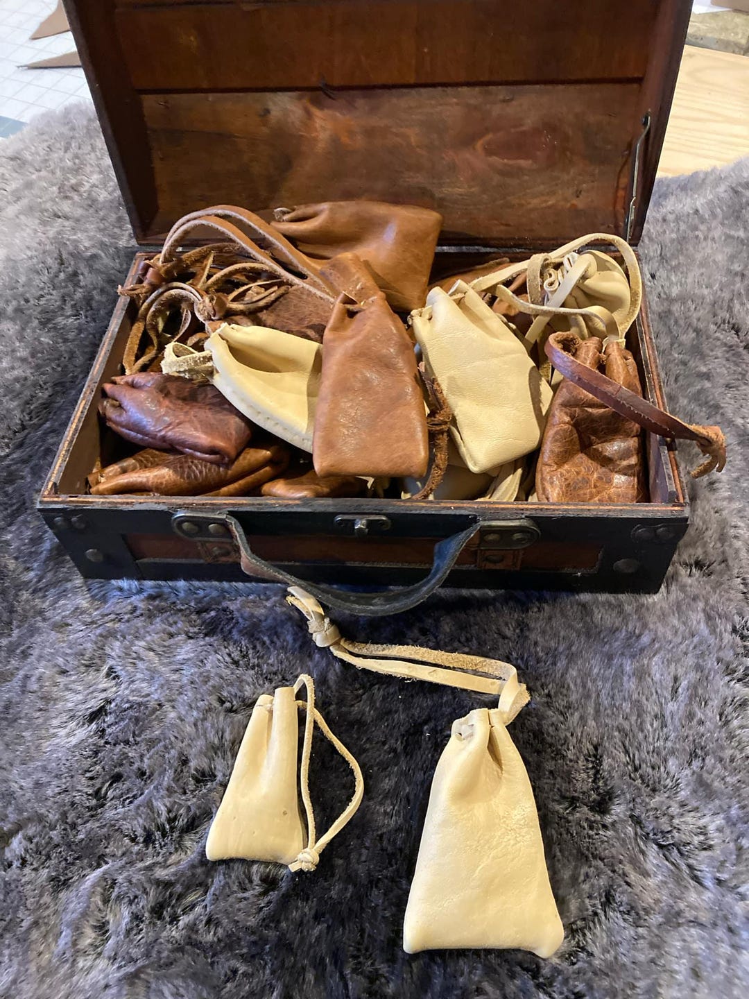Handmade Deer Hide Satchel Bags - Etsy