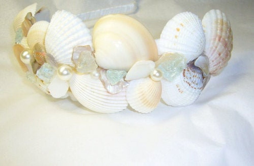 Sea Shell Head Piece From the Mermaids Jewel Box - Etsy