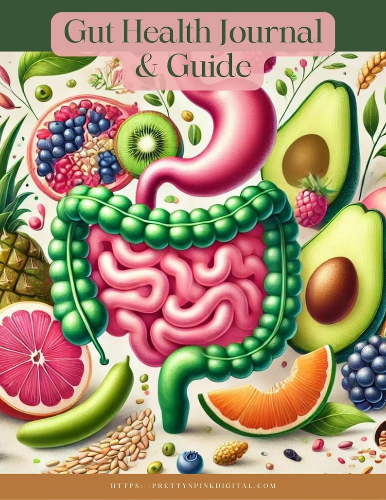 34-page Gut Healthy Guide With Recipes Wellness & Nutrition Tips ...