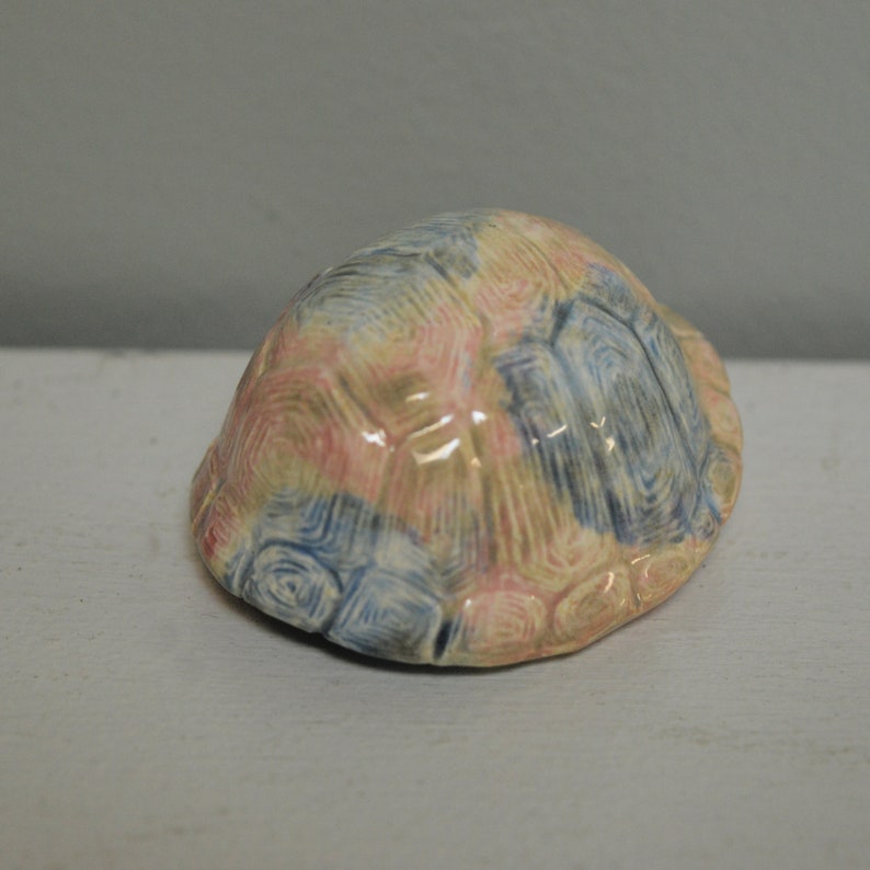 Ceramic Box Turtle you Can't See Me - Etsy