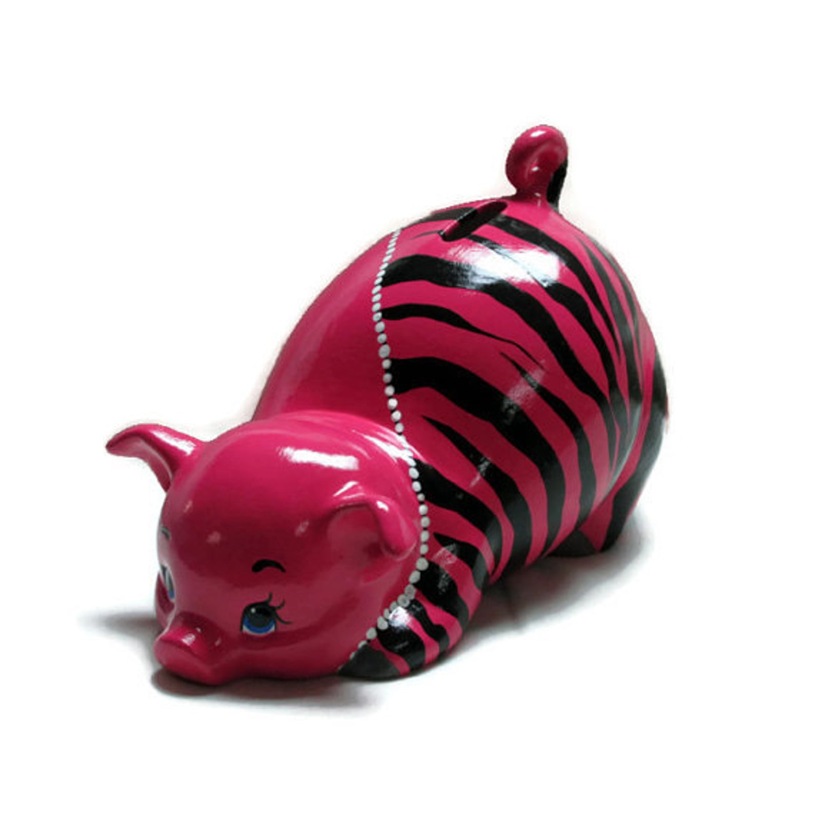 Ceramic Piggy Bank Custom Ceramic Piggy Bank Personalized - Etsy