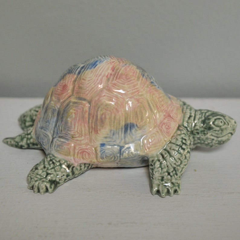 Ceramic Box Turtle almost Home - Etsy