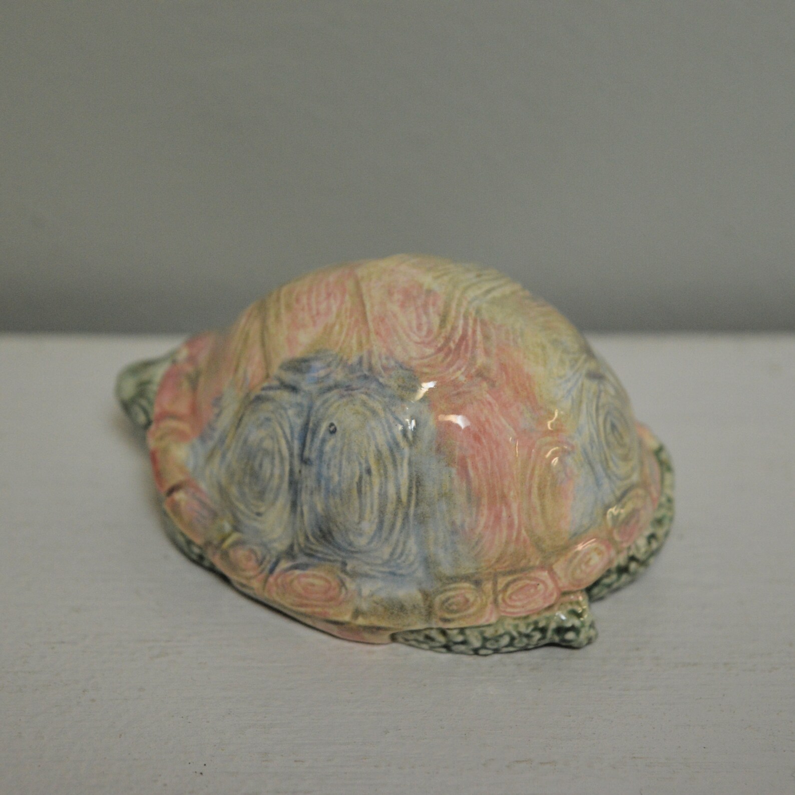 Ceramic Box Turtle "peekaboo" - Etsy