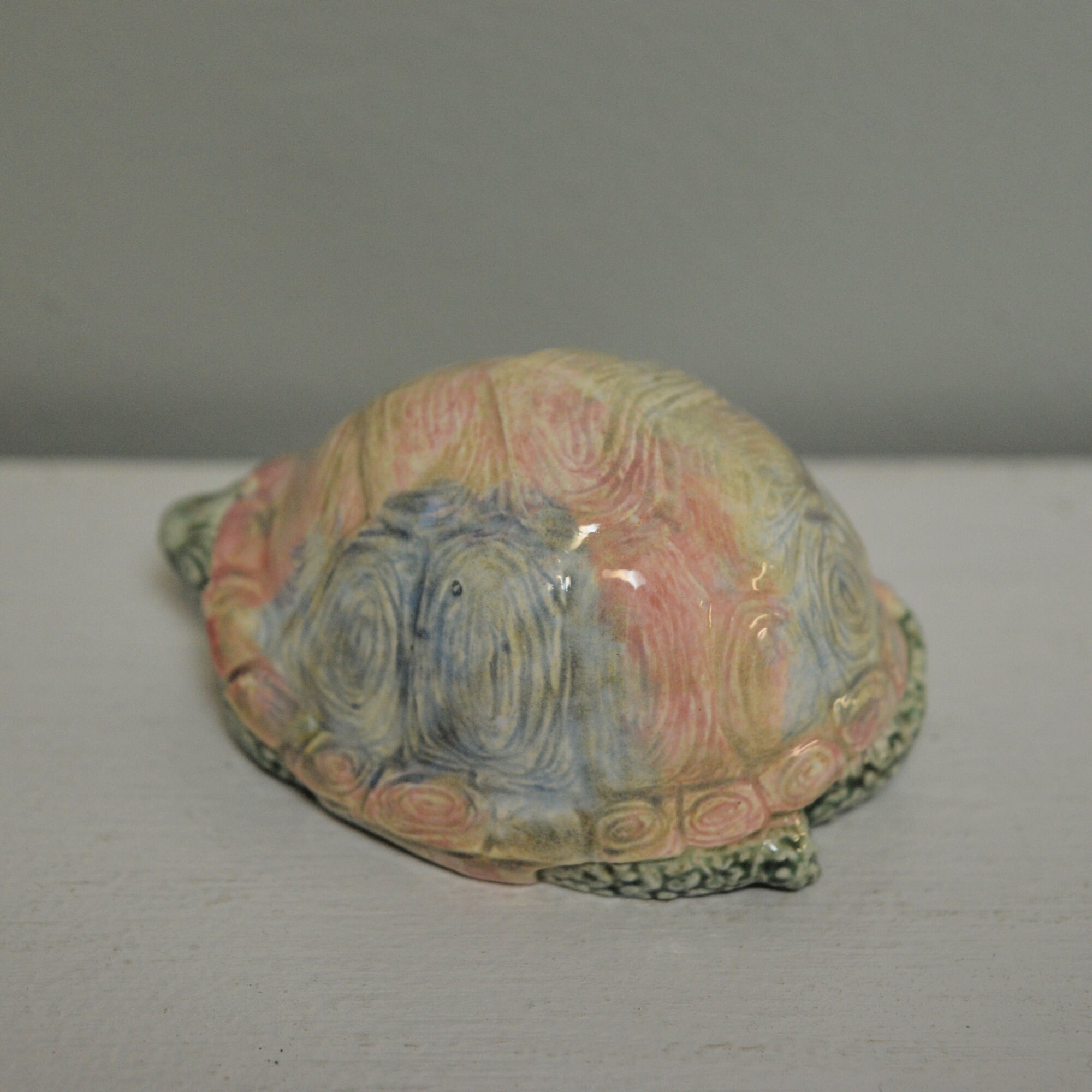 Ceramic Box Turtle "peekaboo" - Etsy
