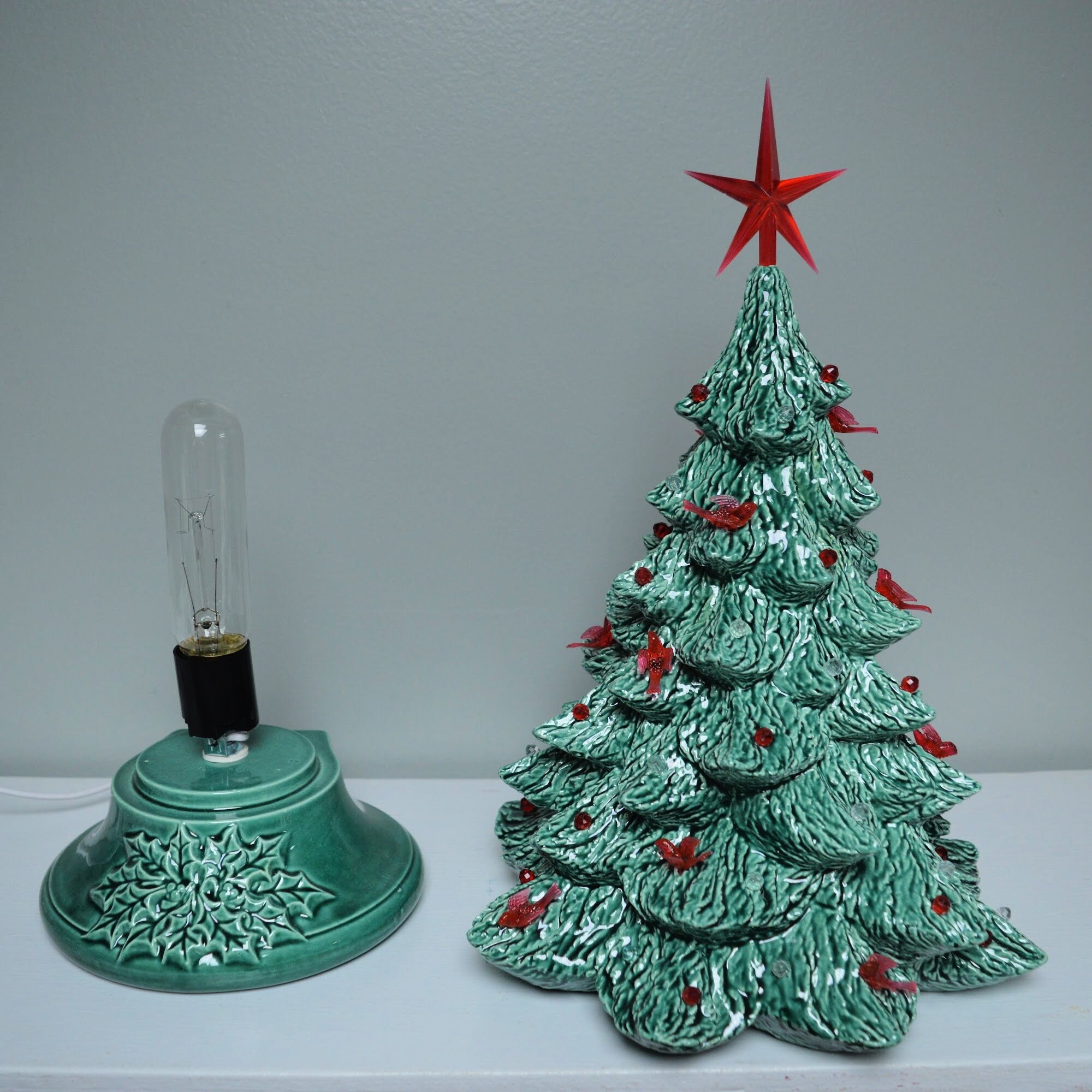 Ceramic Christmas Tree –Original Christmas Tree - Evergreen — GrapeVine ...