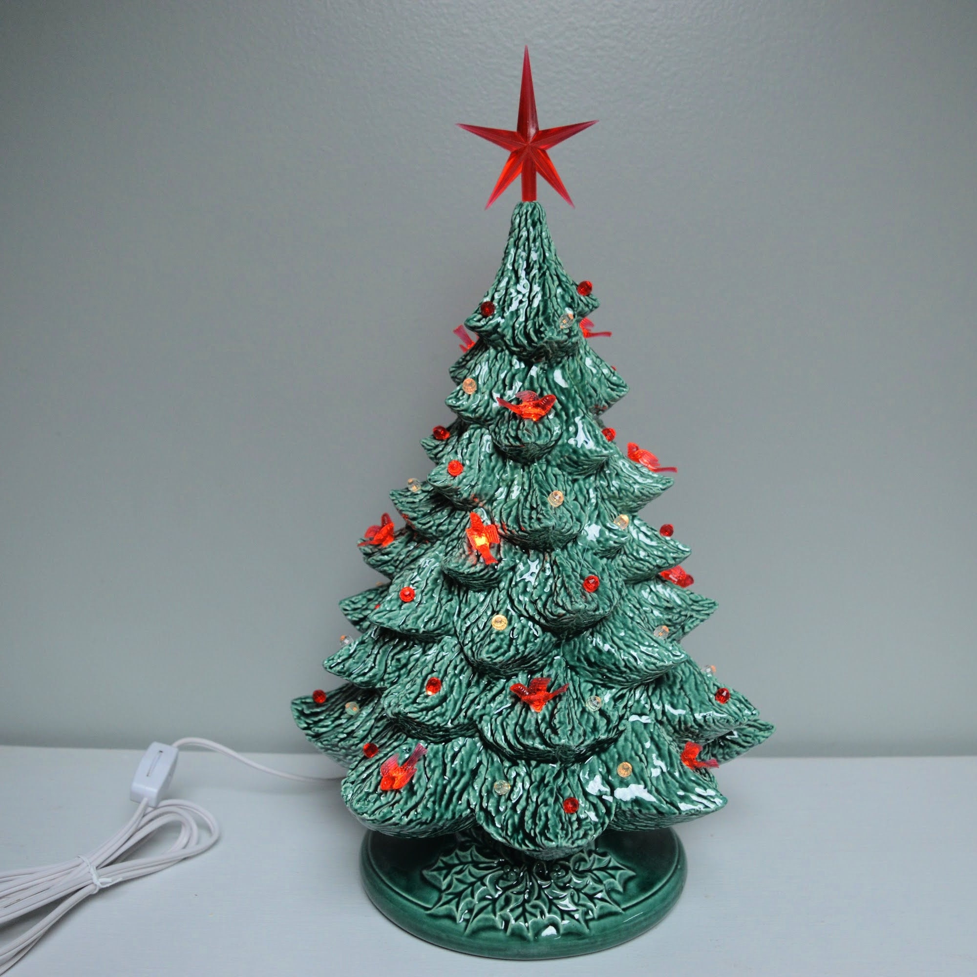 Ceramic Christmas Tree –Original Christmas Tree - Evergreen — GrapeVine ...