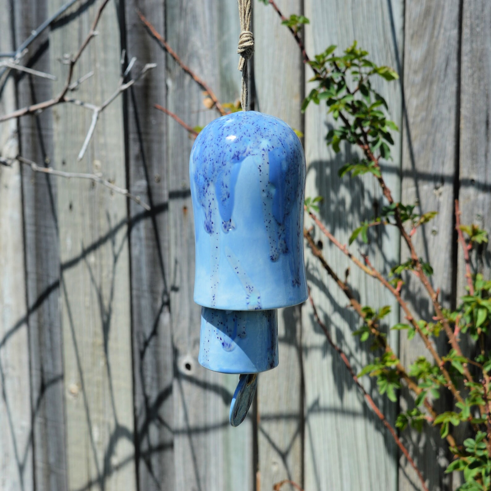 Rounded Ceramic Small Stack Wind Bell Wind Chime Shades of - Etsy