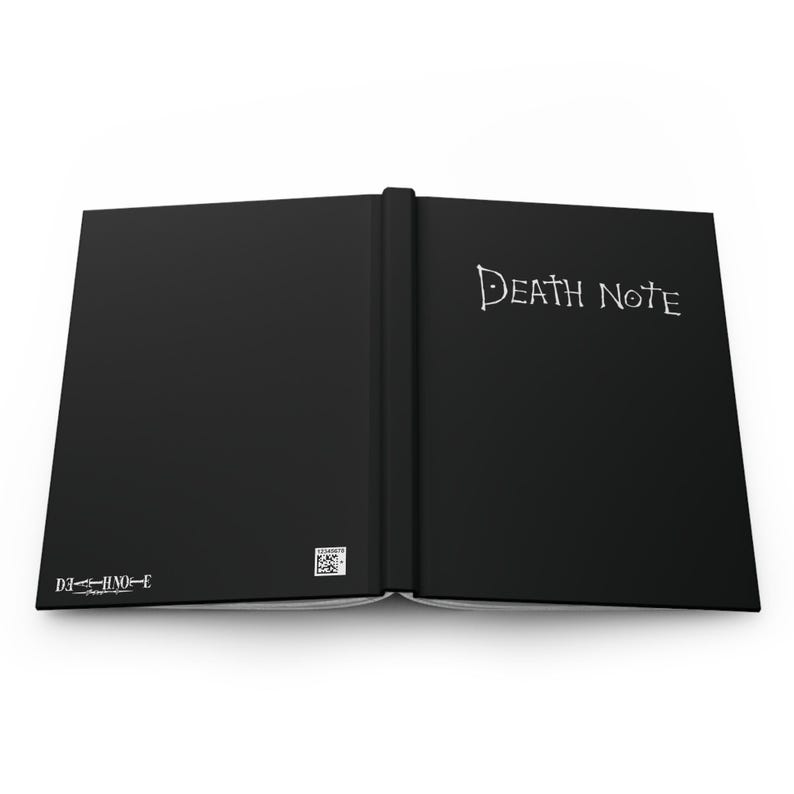 Death Note Hardcover Journal Matte, Anime Fan Collector Gift, Light ...