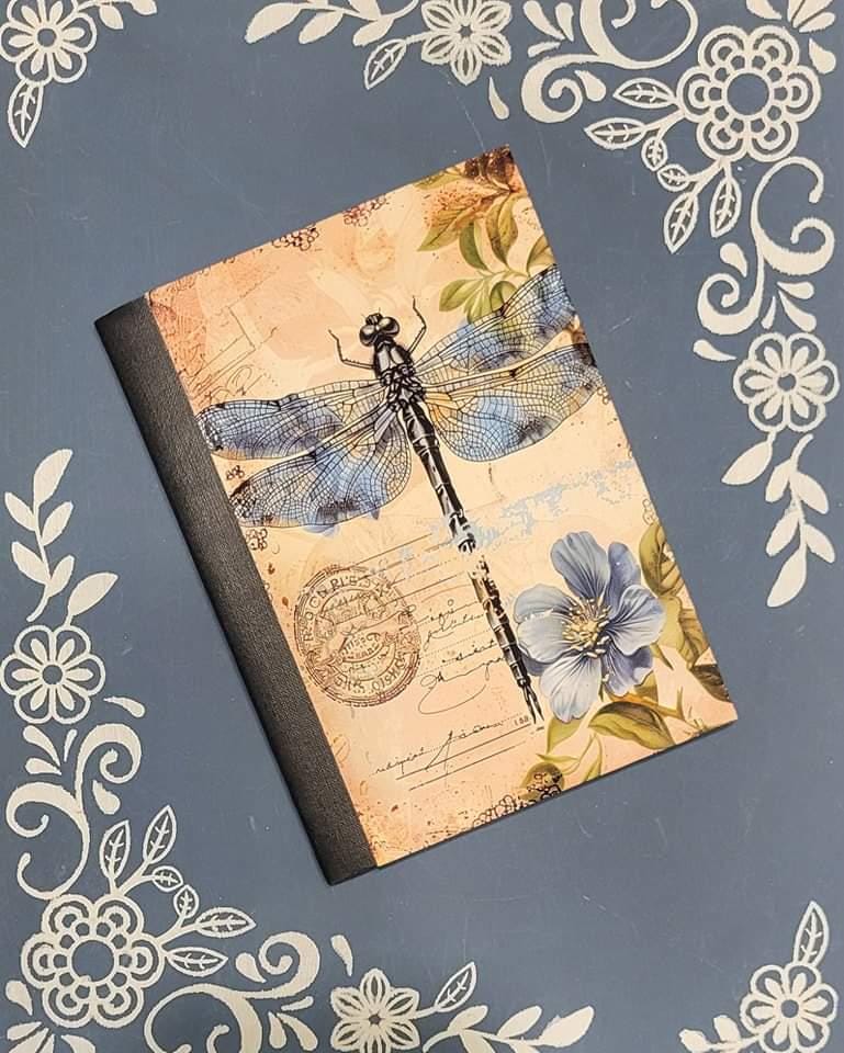 Dragonfly, Covered Notebook - Etsy
