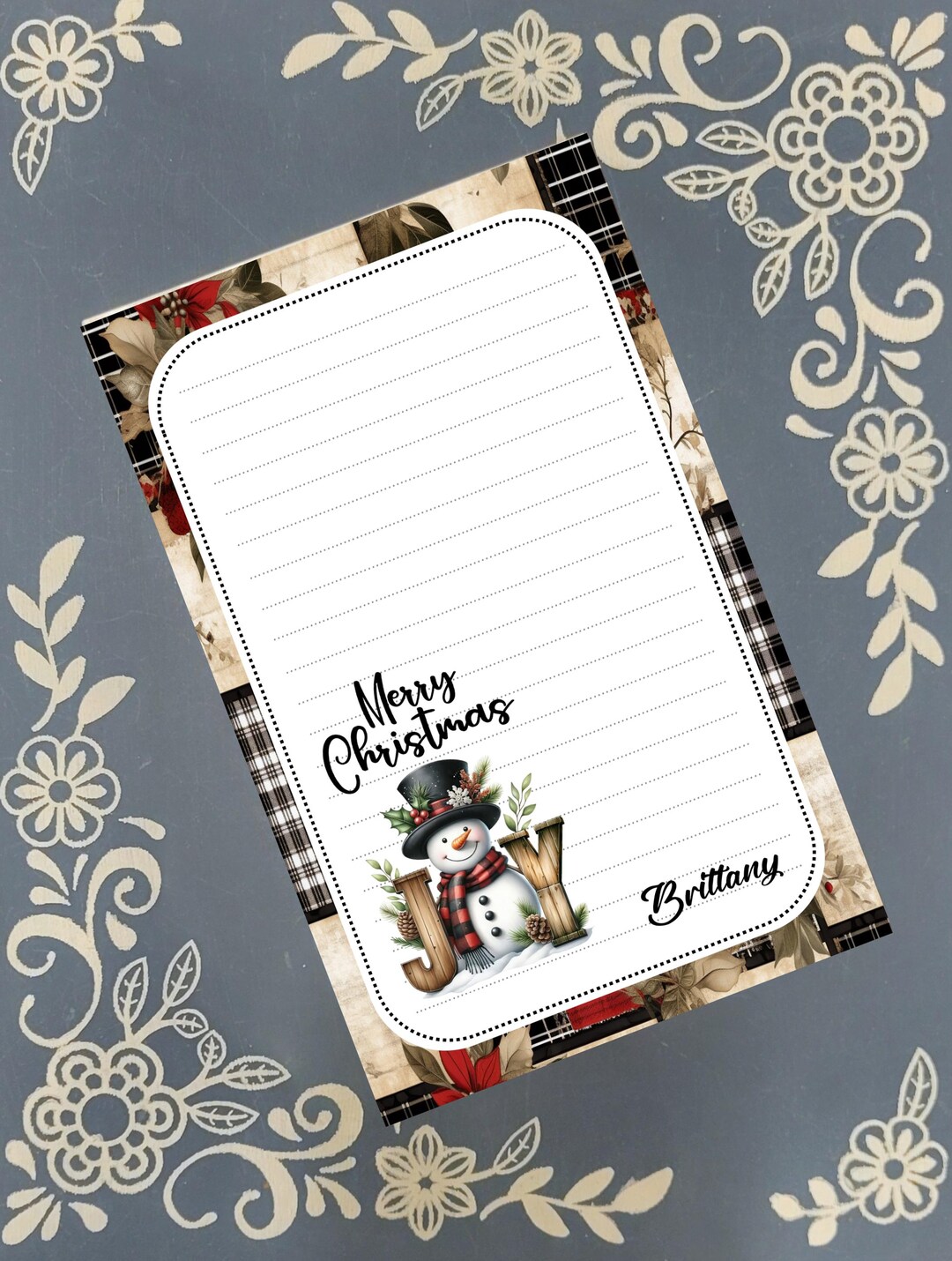 Merry Christmas Snowman Joy, Winter, Holiday, Christmas, Personalize ...