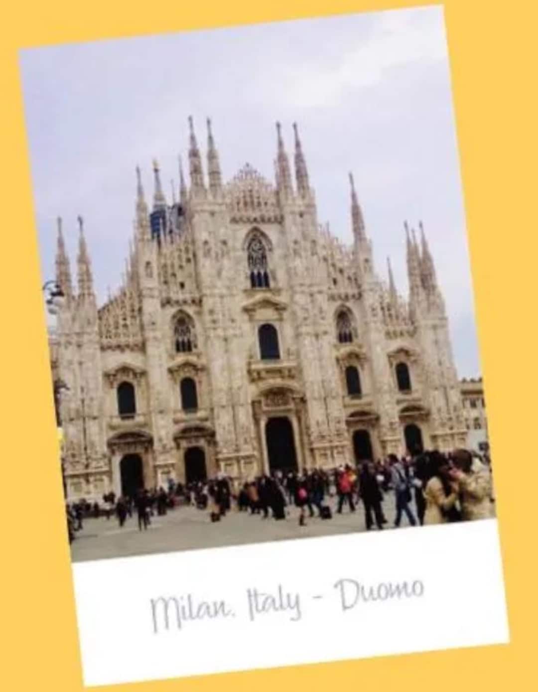 Milan, Italy Postcard - Etsy