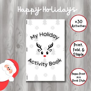 Christmas Activities for Kids, Booklet, Printable Activities, Christmas ...