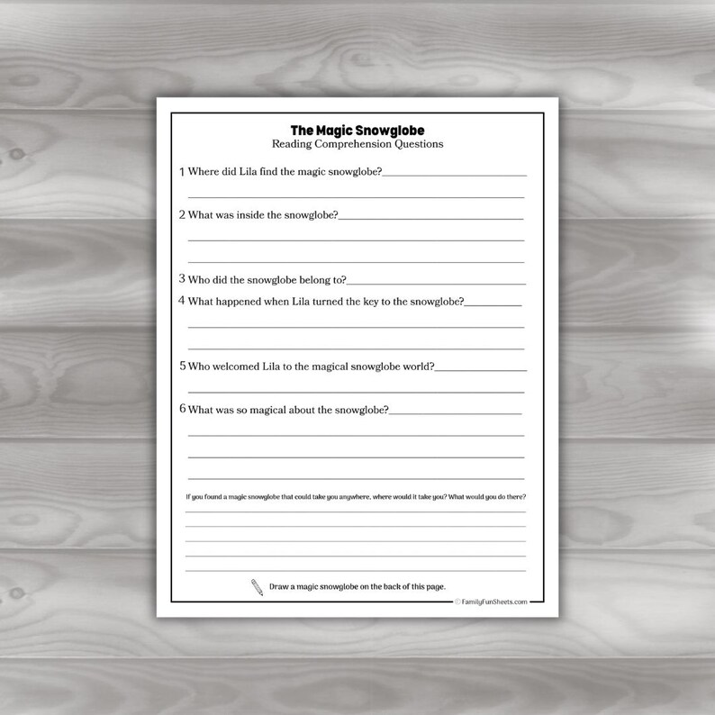 3rd Grade Winter Reading Comprehension Passages for 4th Grade 3rd Grade ...