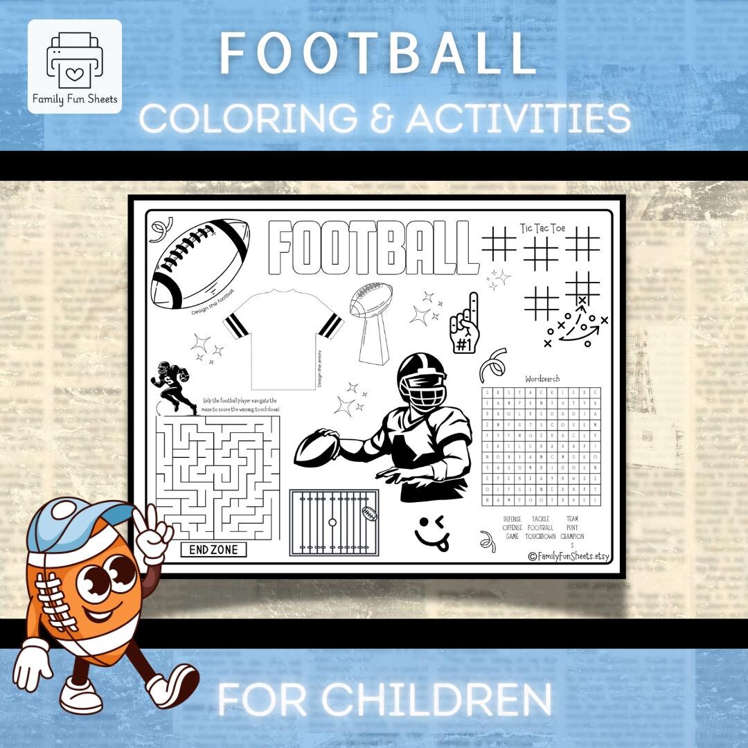 Detroit Lions Coloring Pages, Superbowl Coloring Pages, Football ...