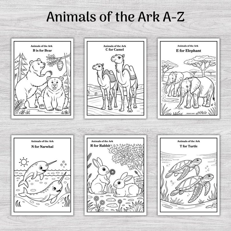 Bible Study for Kids Noahs Ark Coloring Pages Sunday School Church ...