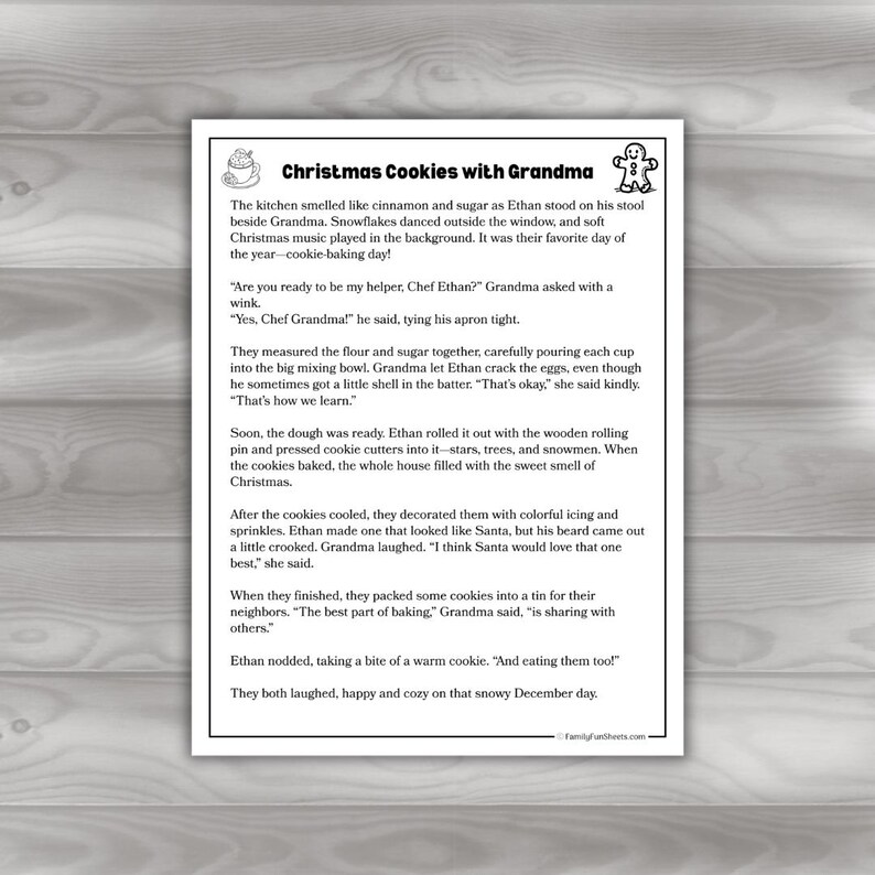 3rd Grade Winter Reading Comprehension Passages for 4th Grade 3rd Grade ...