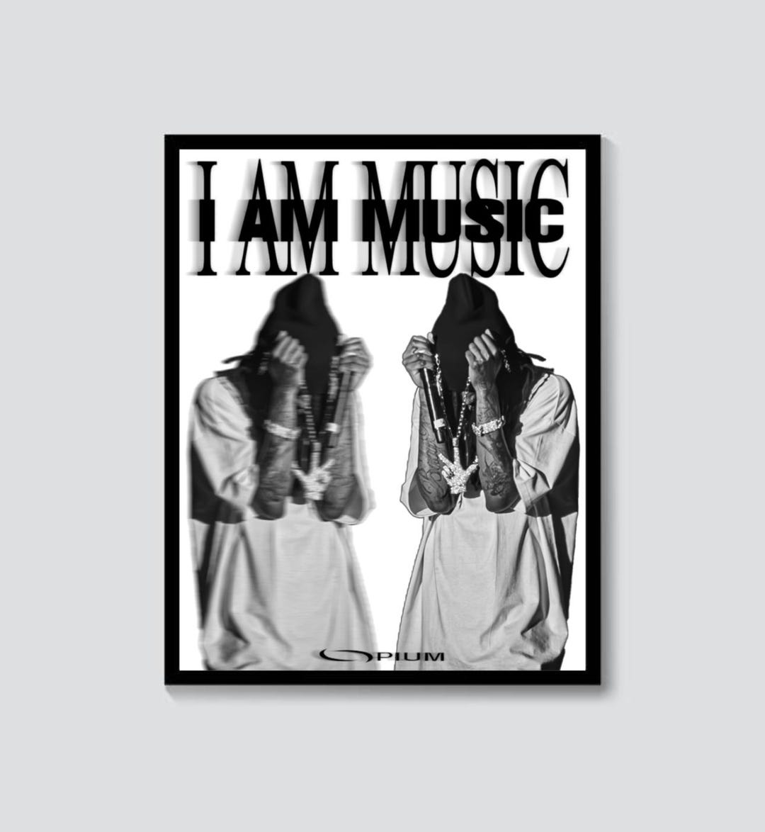 Playboi Carti I AM MUSIC YVL Chain Poster - Etsy UK