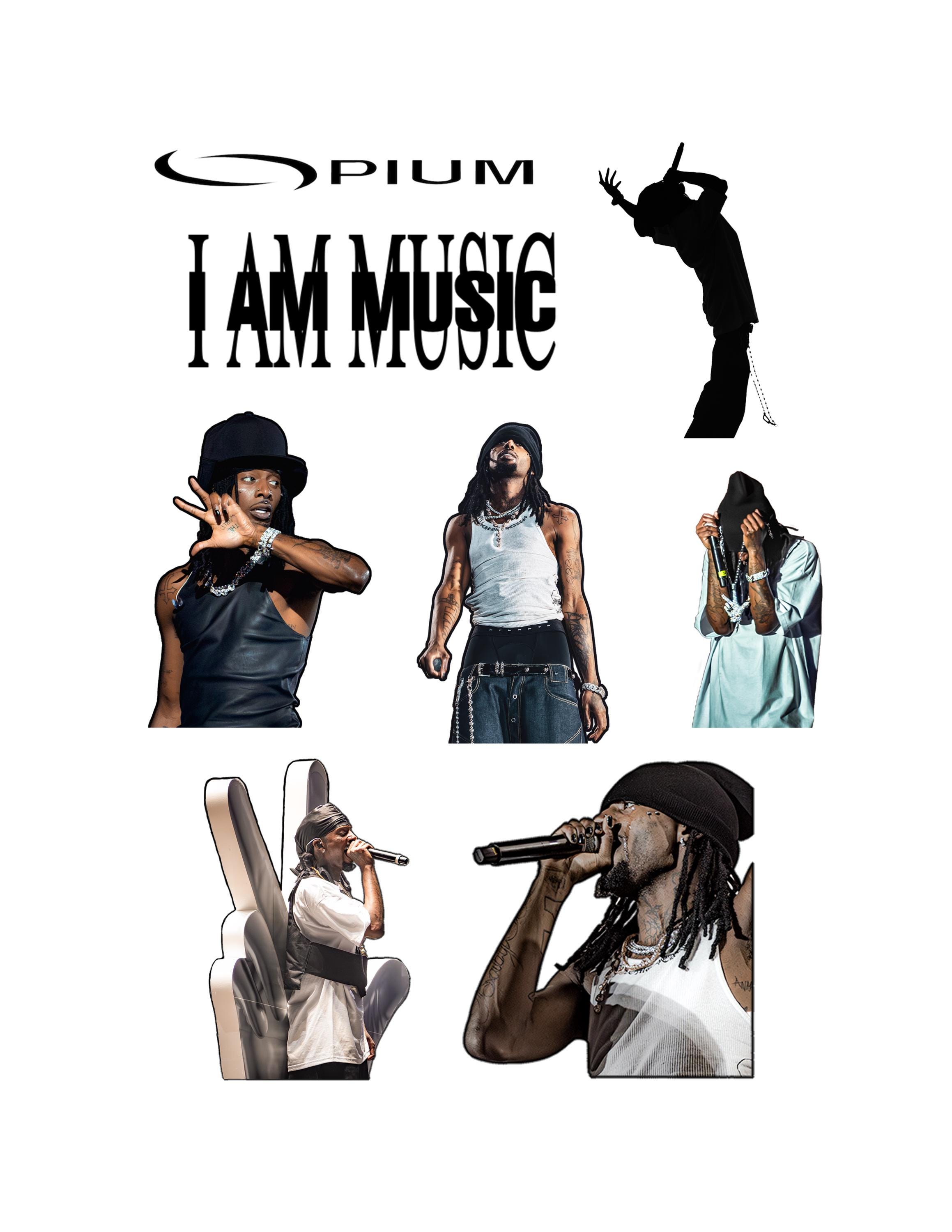 Playboi Carti I Am Music Stickers (8) - Etsy
