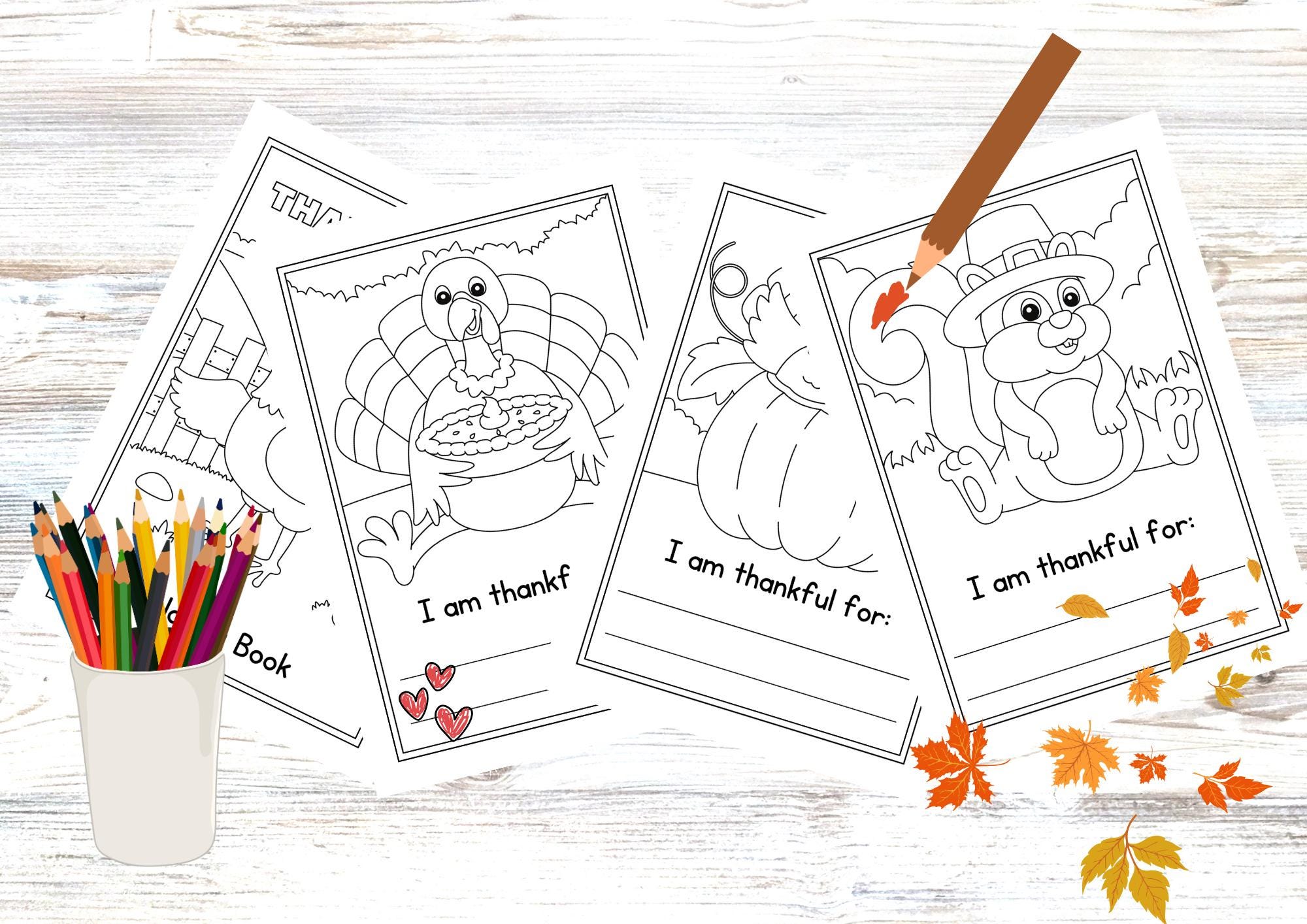 Thanksgiving Coloring Pages for Kids, Turkey, Coloring Books, Printable ...