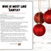 Who is Most Like Santa, Christmas Icebreaker Game, Christmas Office ...