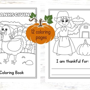 Thanksgiving Coloring Pages for Kids, Turkey, Coloring Books, Printable ...