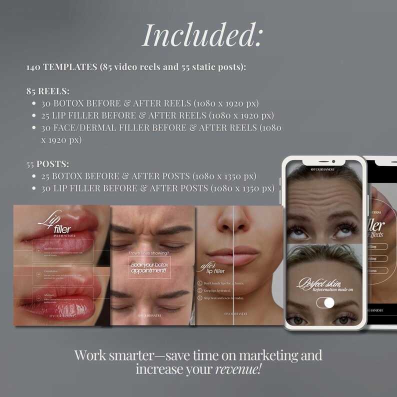 Botox and Filler Before & After Reels: Nurse Injector Instagram ...