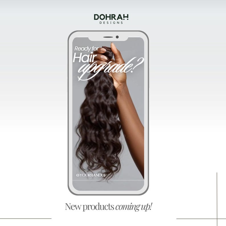Black Hair Extension Reels: Hair Stylist Instagram Video Templates ...