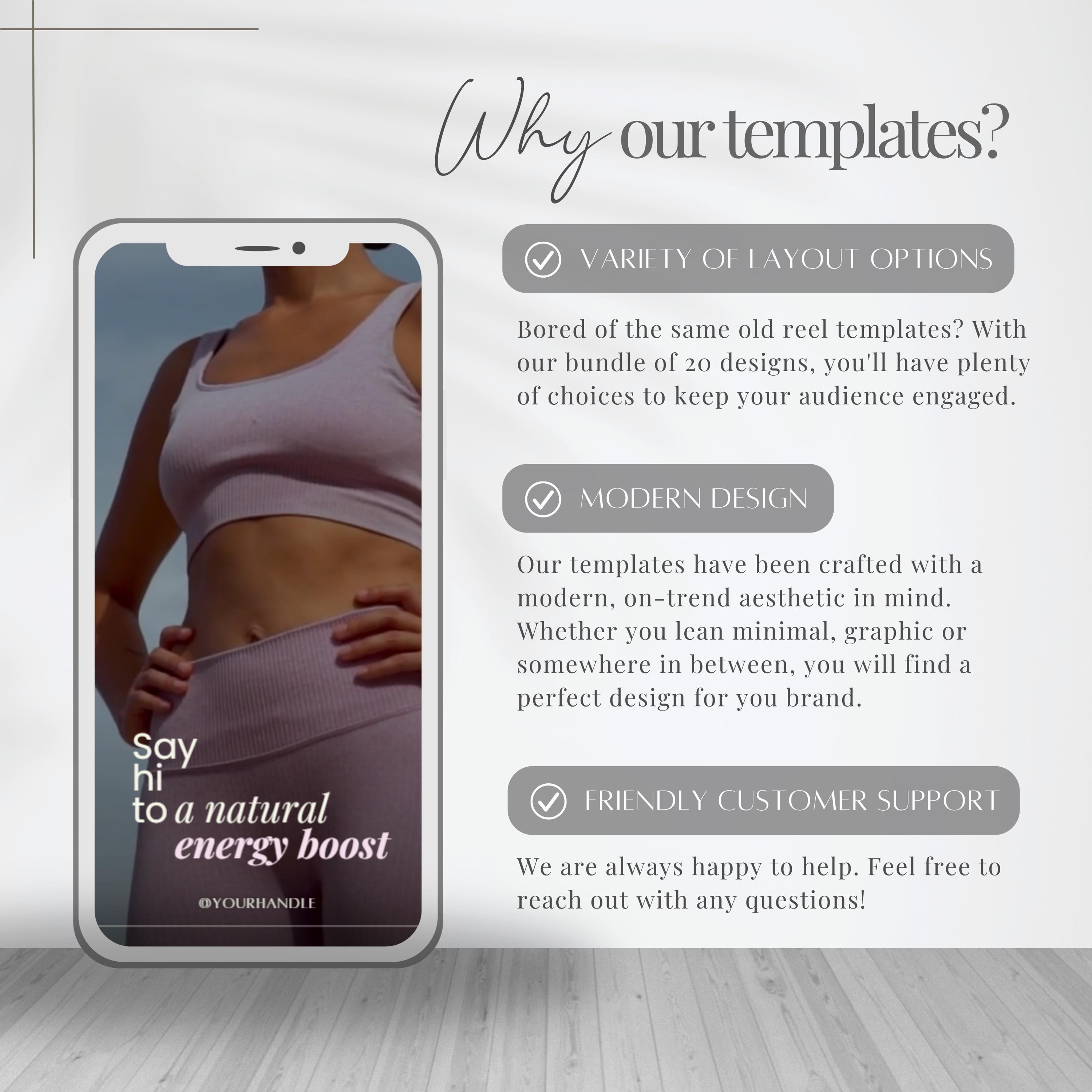 IV Drip Therapy Instagram Reels: Social Media Content for Canva ...