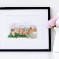 University of South Carolina Art Print - Etsy