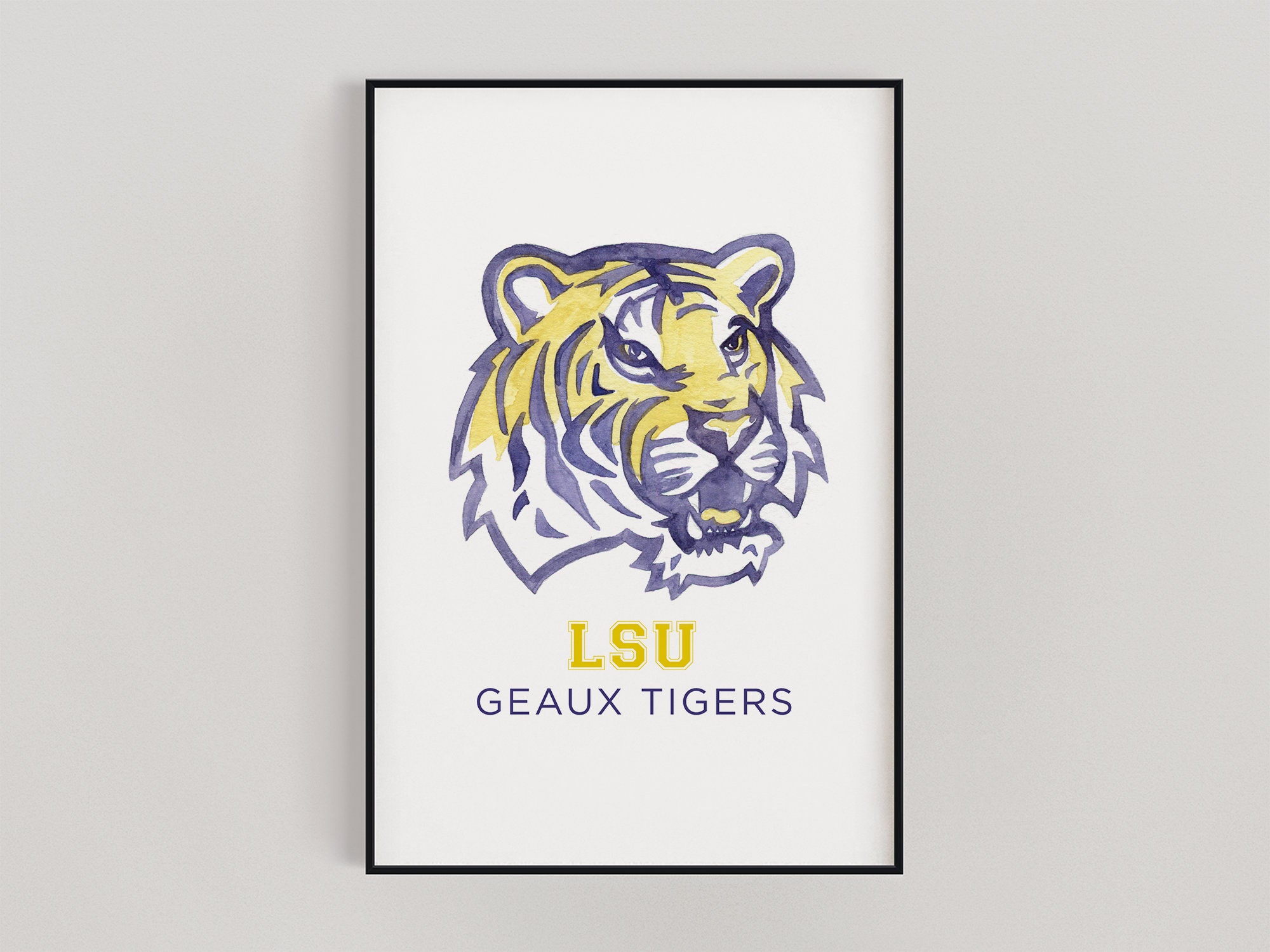Lsu Tigers Logo Head