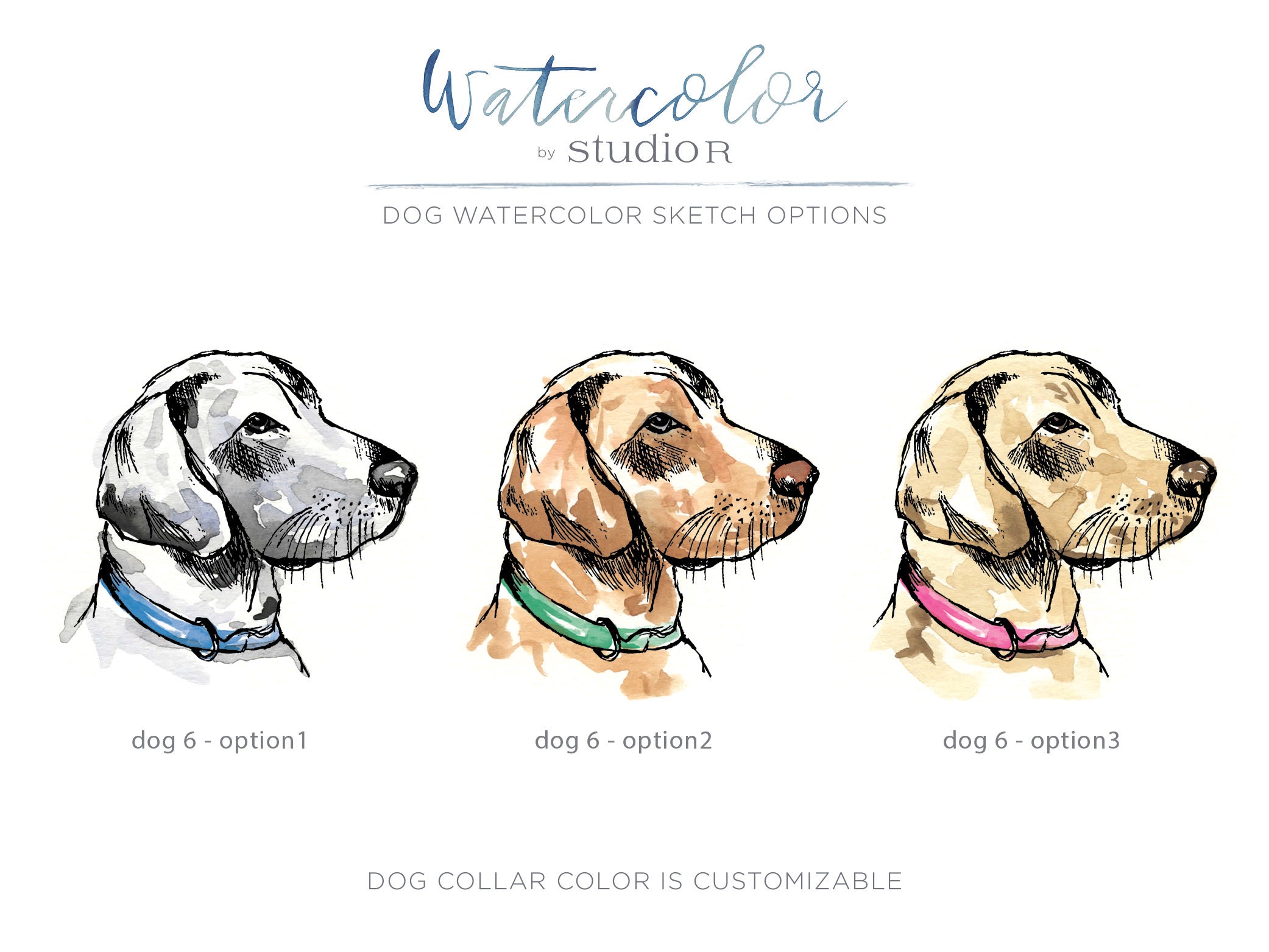 Signature Drinks Dog Sign Watercolor Dogs Drink Sign | Etsy