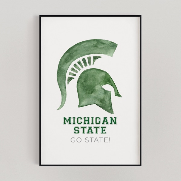 Michigan State Sparty Svg - Etsy