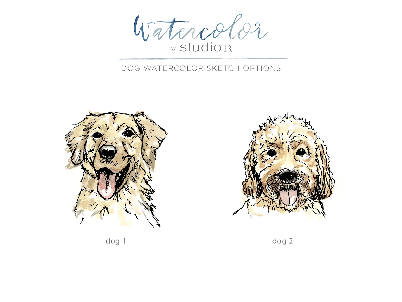 Signature Drink Dog Sign - Watercolor Dog Sign - Drink Sign - Wedding ...