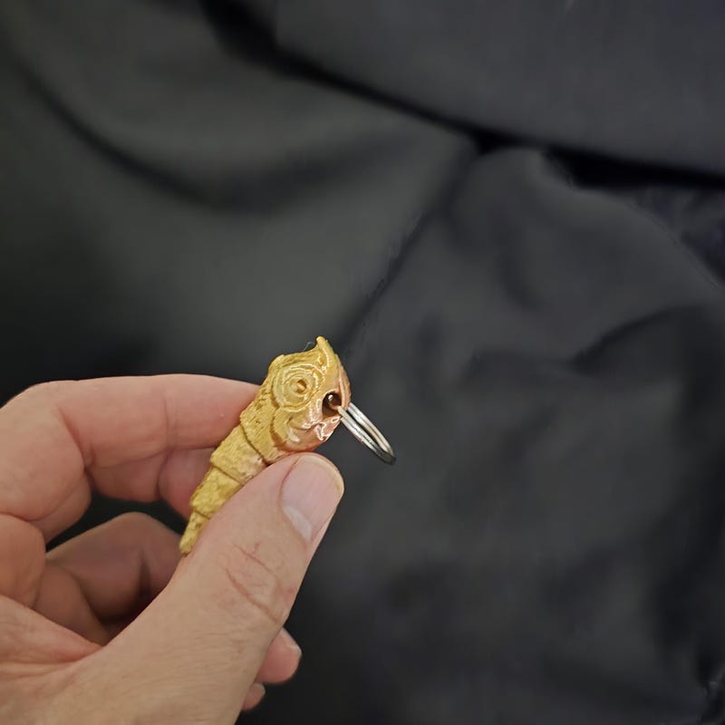 Snake Keychain - Etsy