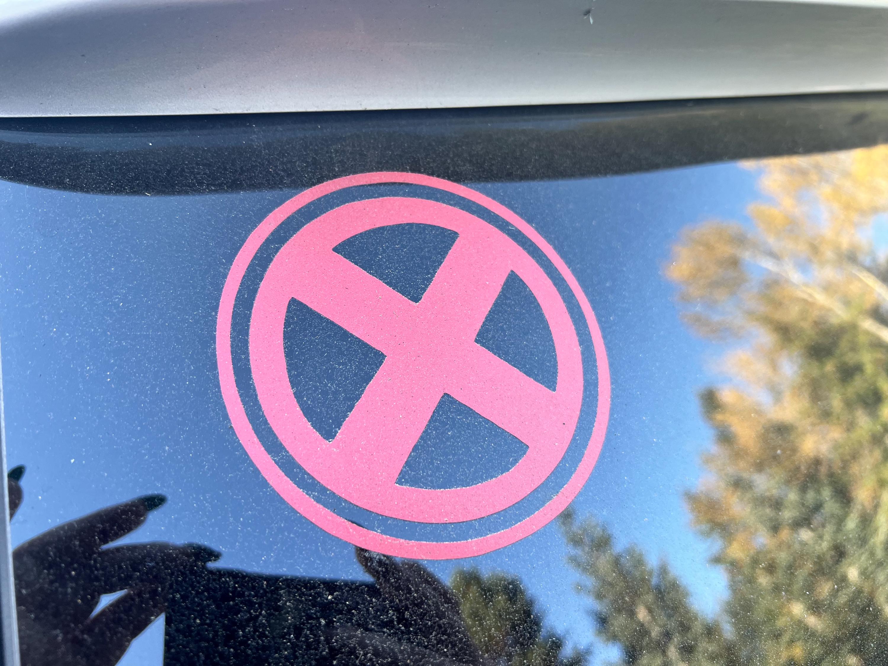 X-men Logo Sticker - Etsy