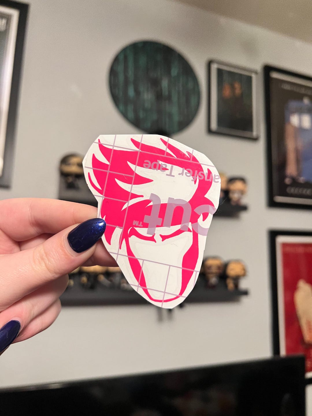 Gambit Silhouette Sticker - Etsy