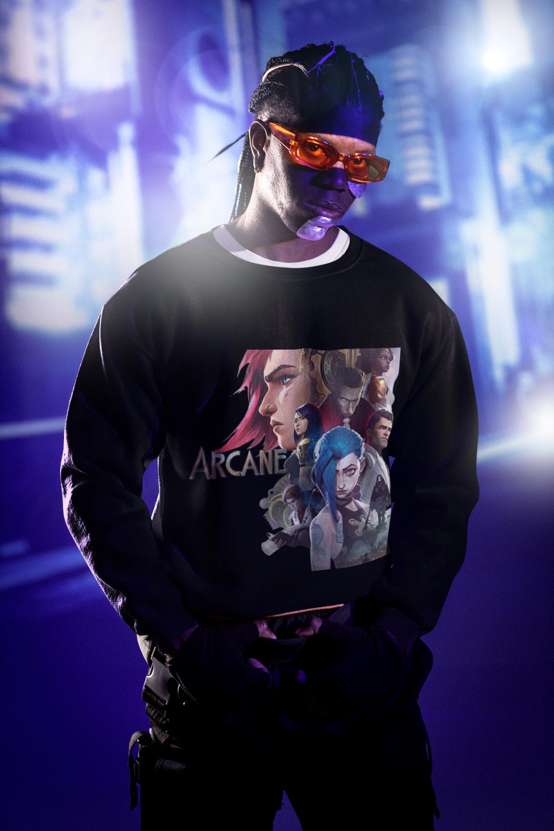 Arcane Unisex Sweatshirt, League of Legends T-shirt, Gaming Apparel ...
