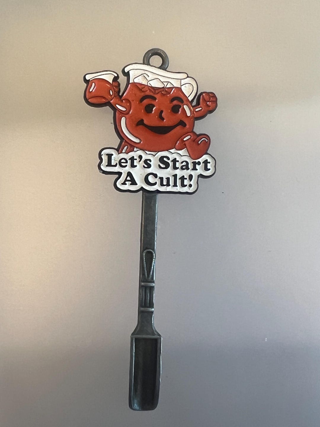 Lets Start a Cult Spoon / the Kool-aid Man Spoon - Etsy