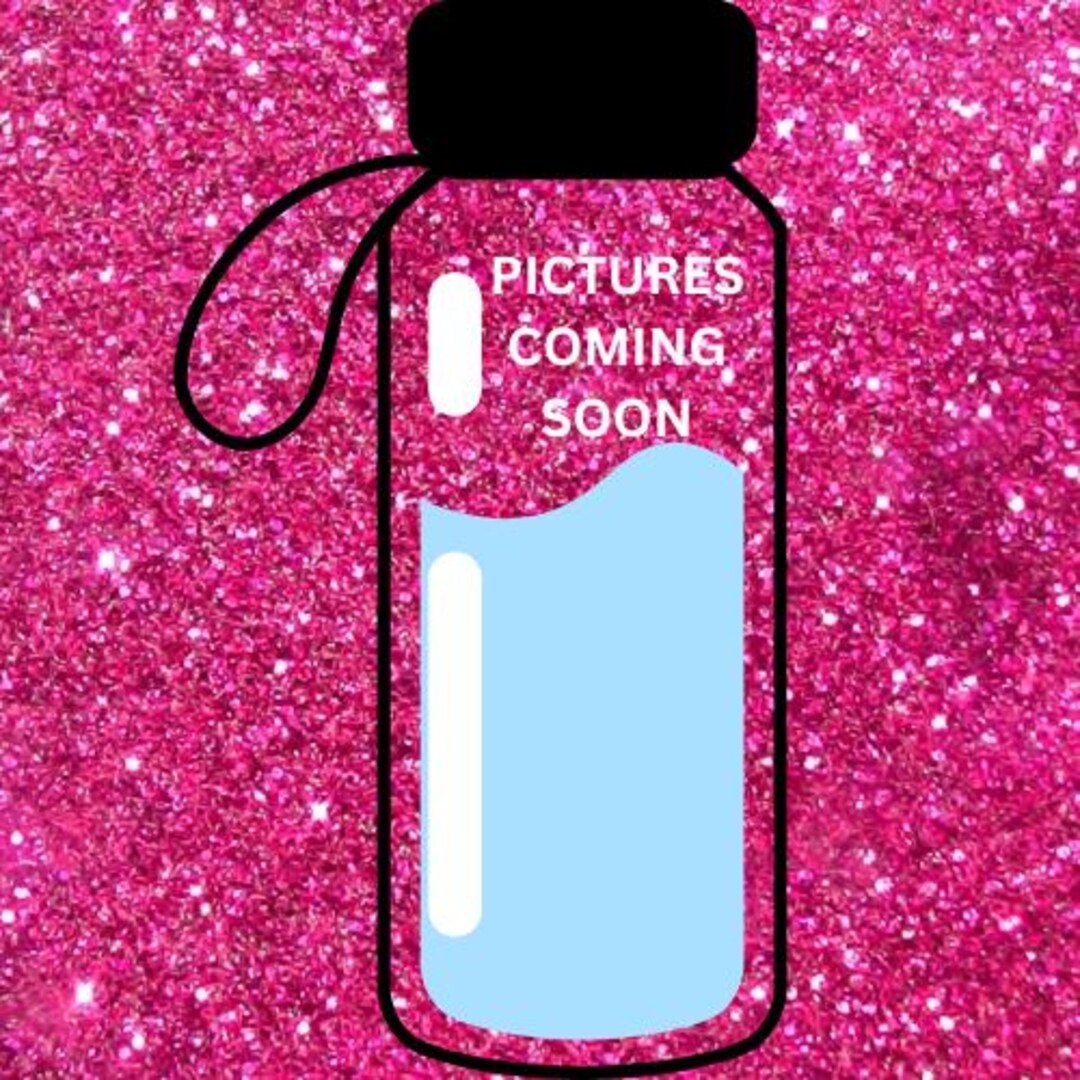 Glow Sensory Bottle Calm Down Stress Relief Bottle Glitter and Water ...