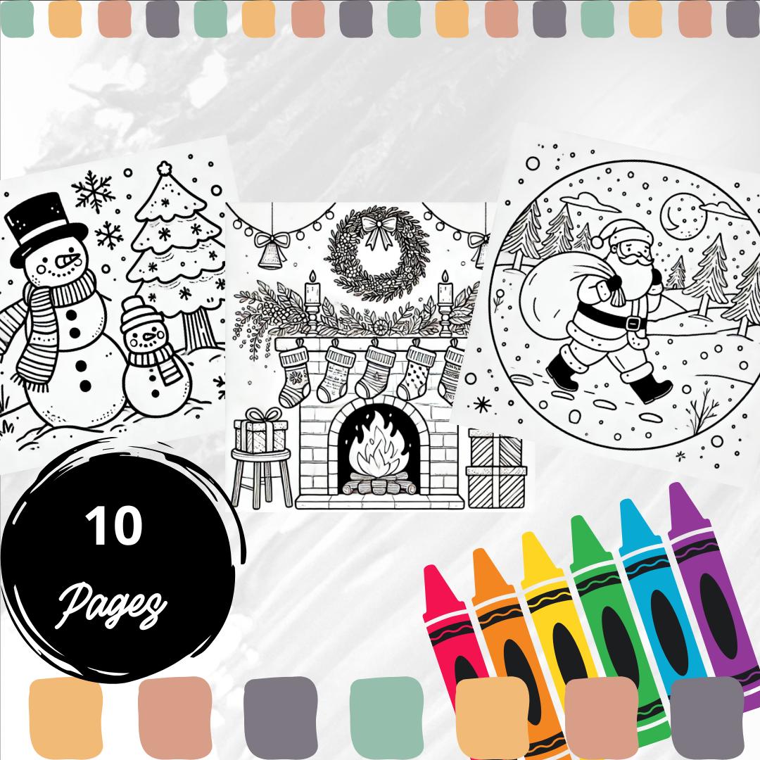 Christmas Coloring Pages, Printable Holiday Activities & Games ...