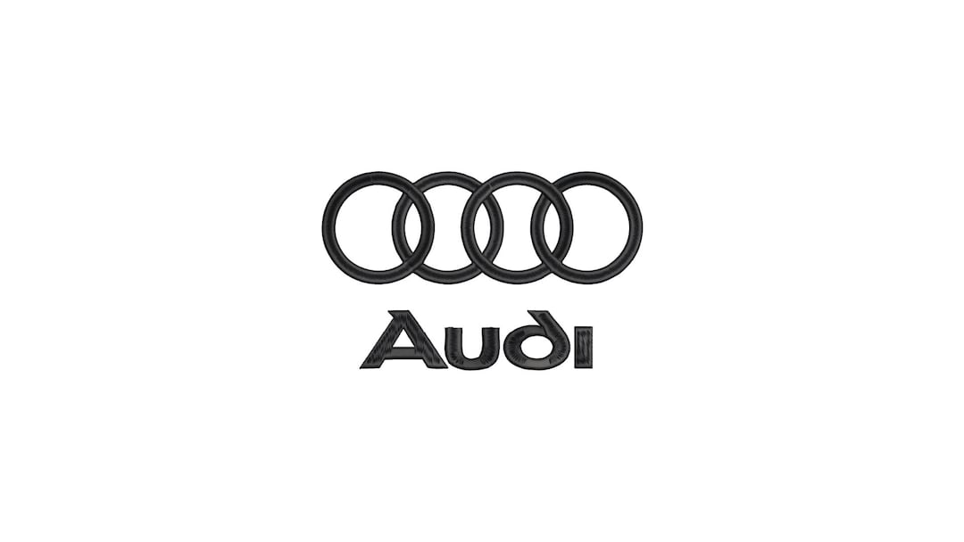 Audi Logo Embroidery Design: Car Applique (digital File) - Etsy