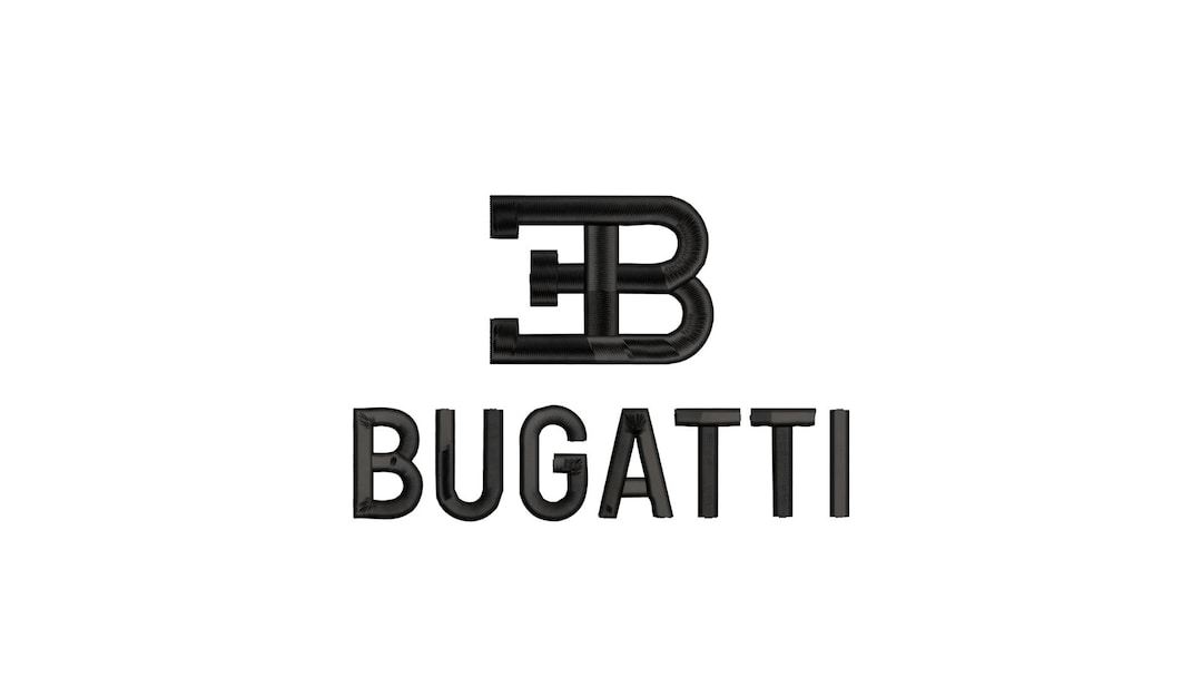 Bugatti Car Logo Embroidery Machine Design, Pattern, File, Logo, Design ...