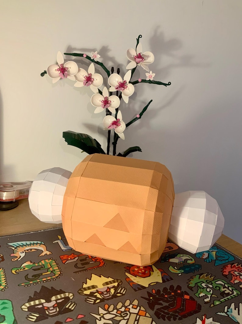 Papercraft Well-done Steak - MONSTER HUNTER - Template - Etsy